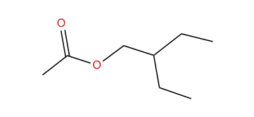 The Kovats Retention Index: 2-Ethylbutyl acetate (C8H16O2)