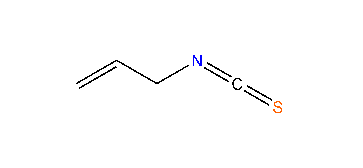 The Pherobase Synthesis - allyl isothiocyanate | C4H5NS