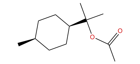 The Kovats Retention Index: cis-Dihydro-alpha-terpinyl acetate (C12H22O2)